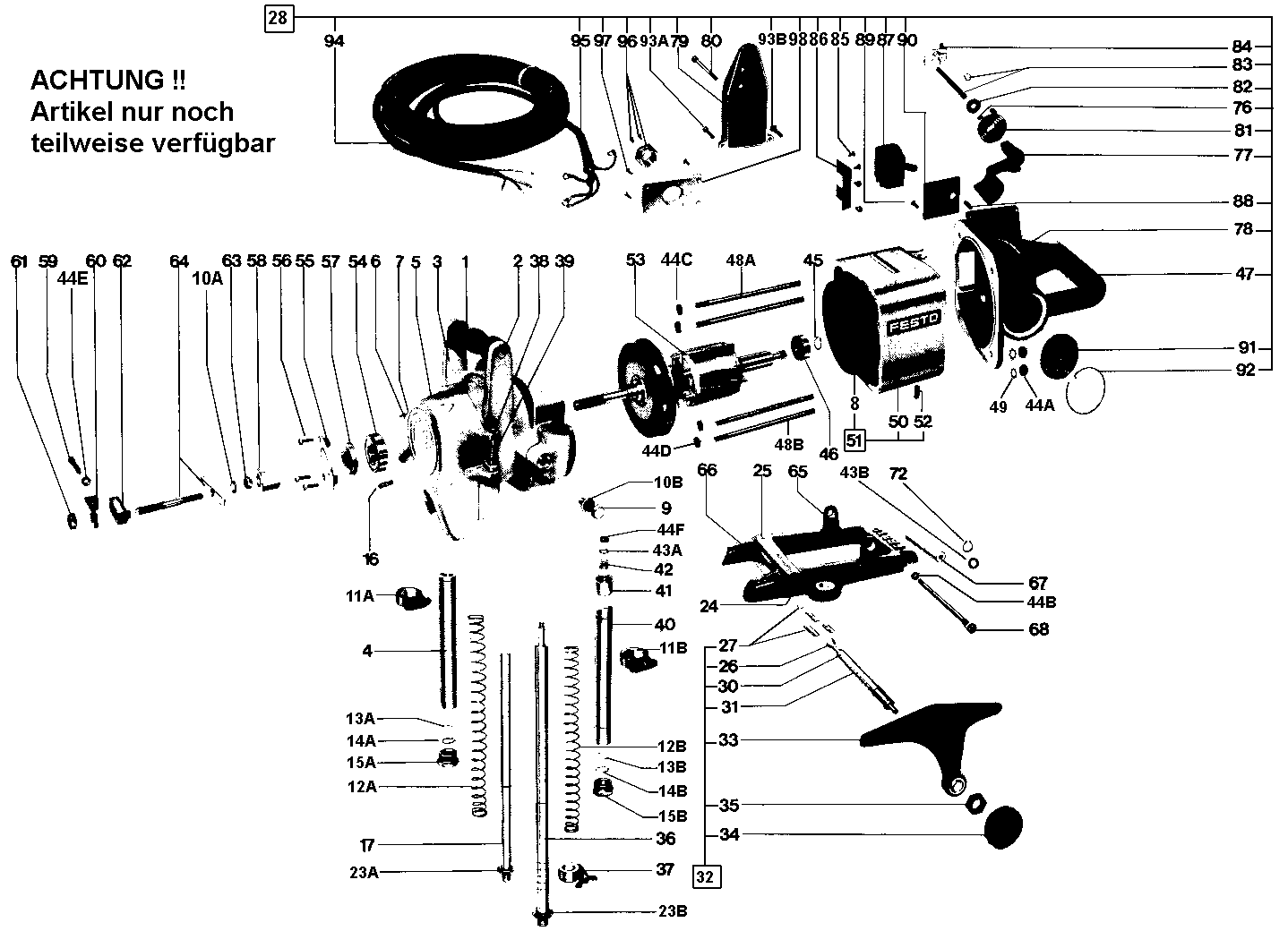 Hans Sauer GmbH - Ersatzteile Sauer TIGER 900192 Kettenstemmer
