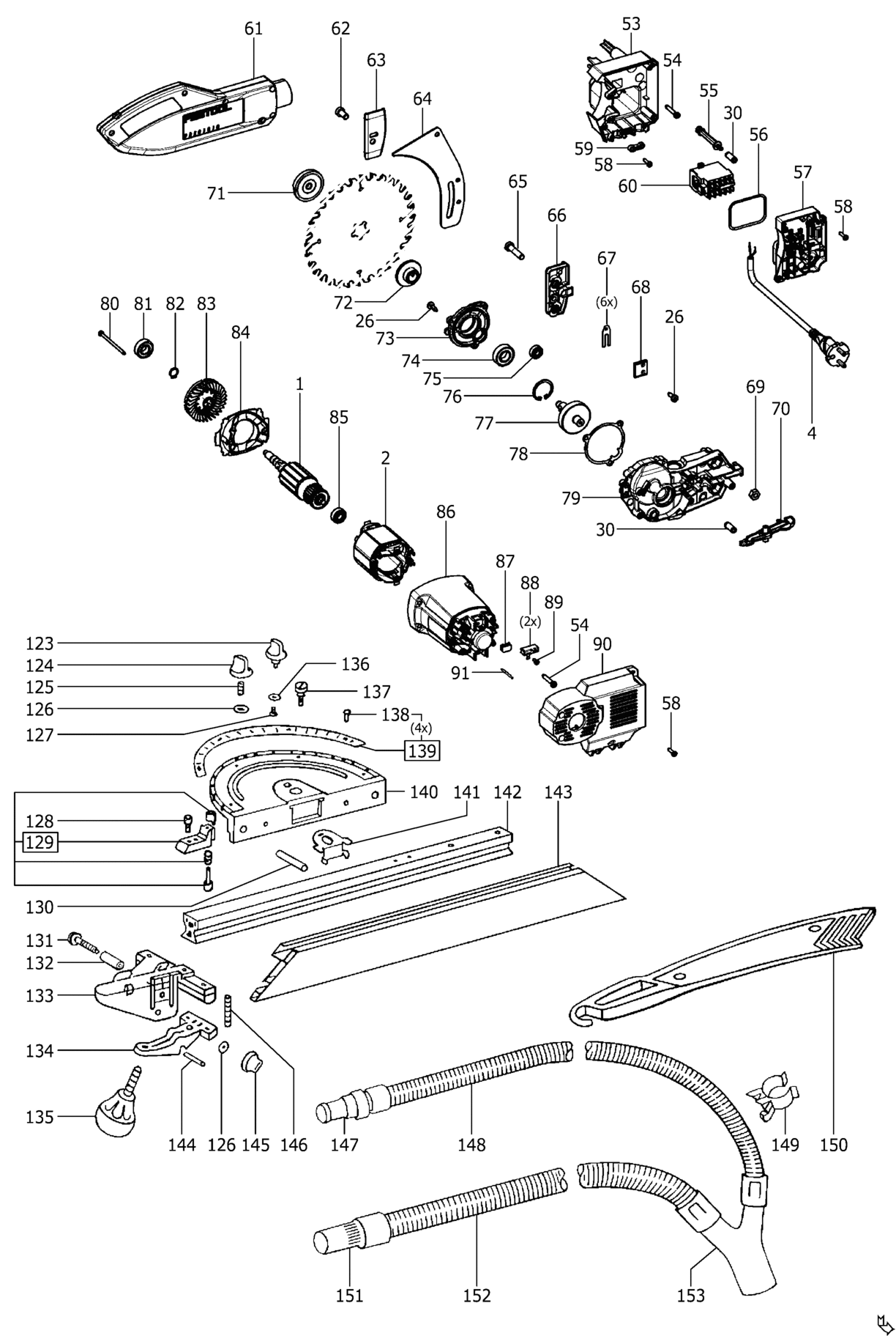 Hans Sauer GmbH - Ersatzteile Festool (und ehem. Protool) CS 50 EB-Set ...