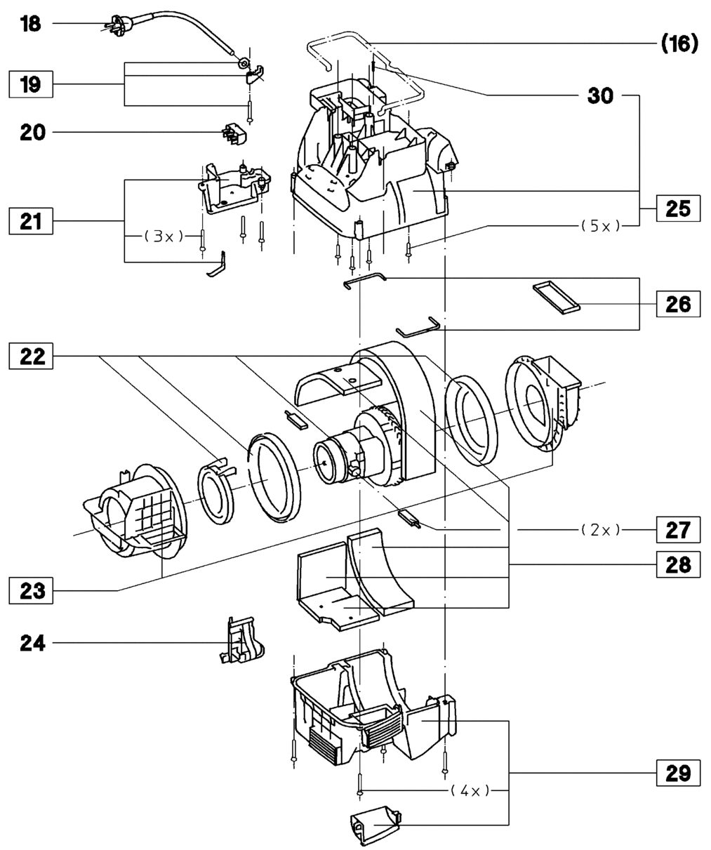 Hans Sauer GmbH - Ersatzteile Festool (und ehem. Protool) CTL 22 E 230V ...