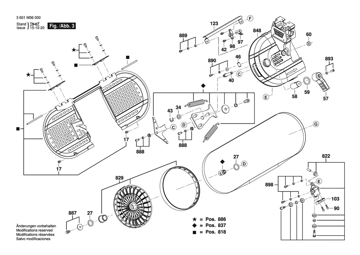 Hans Sauer GmbH - Ersatzteile Bosch GCB 120 Bandsägemaschine