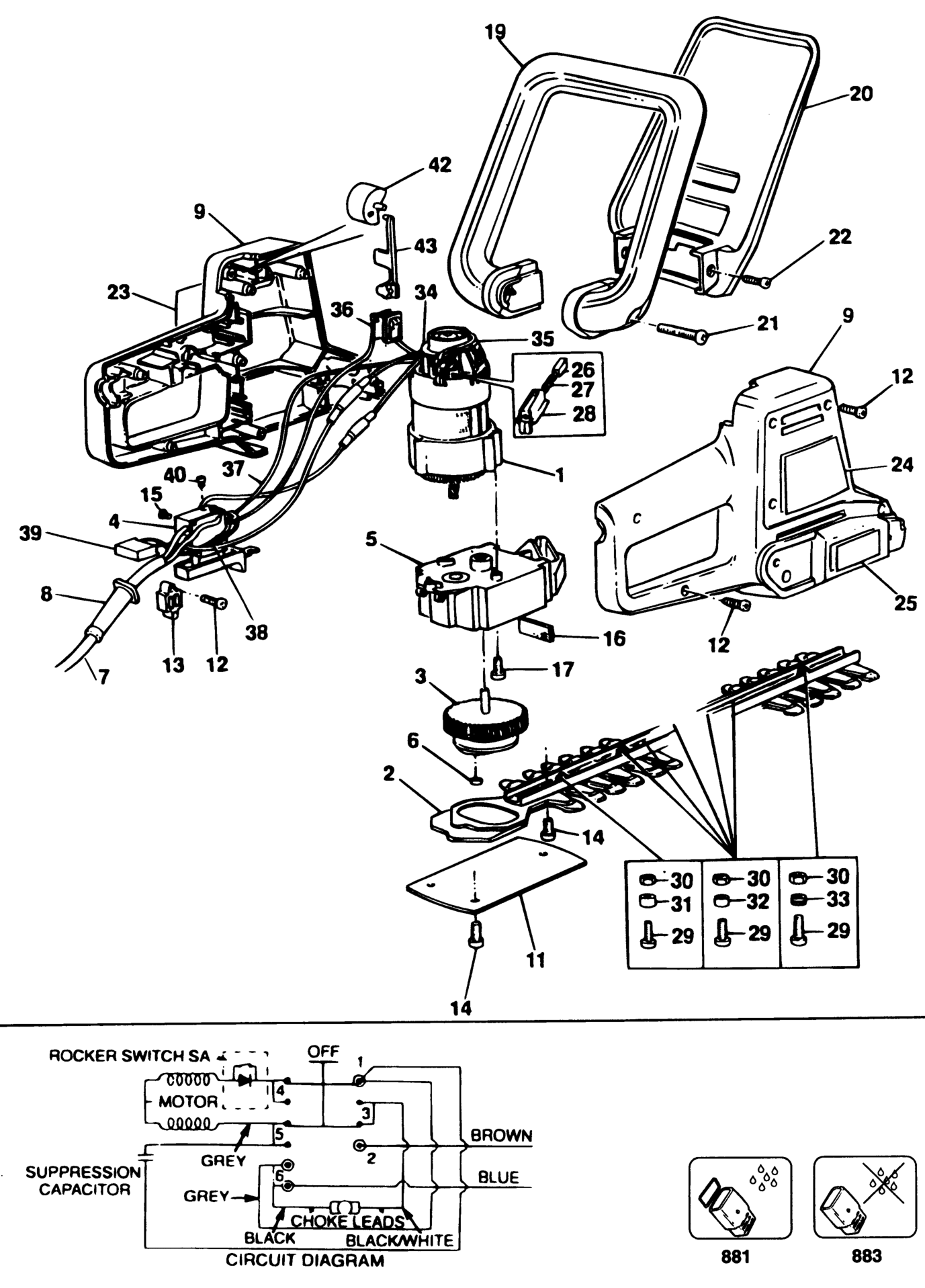 Hans Sauer GmbH - Ersatzteile Black&Decker GT243-DE TYPE 1 KL ...