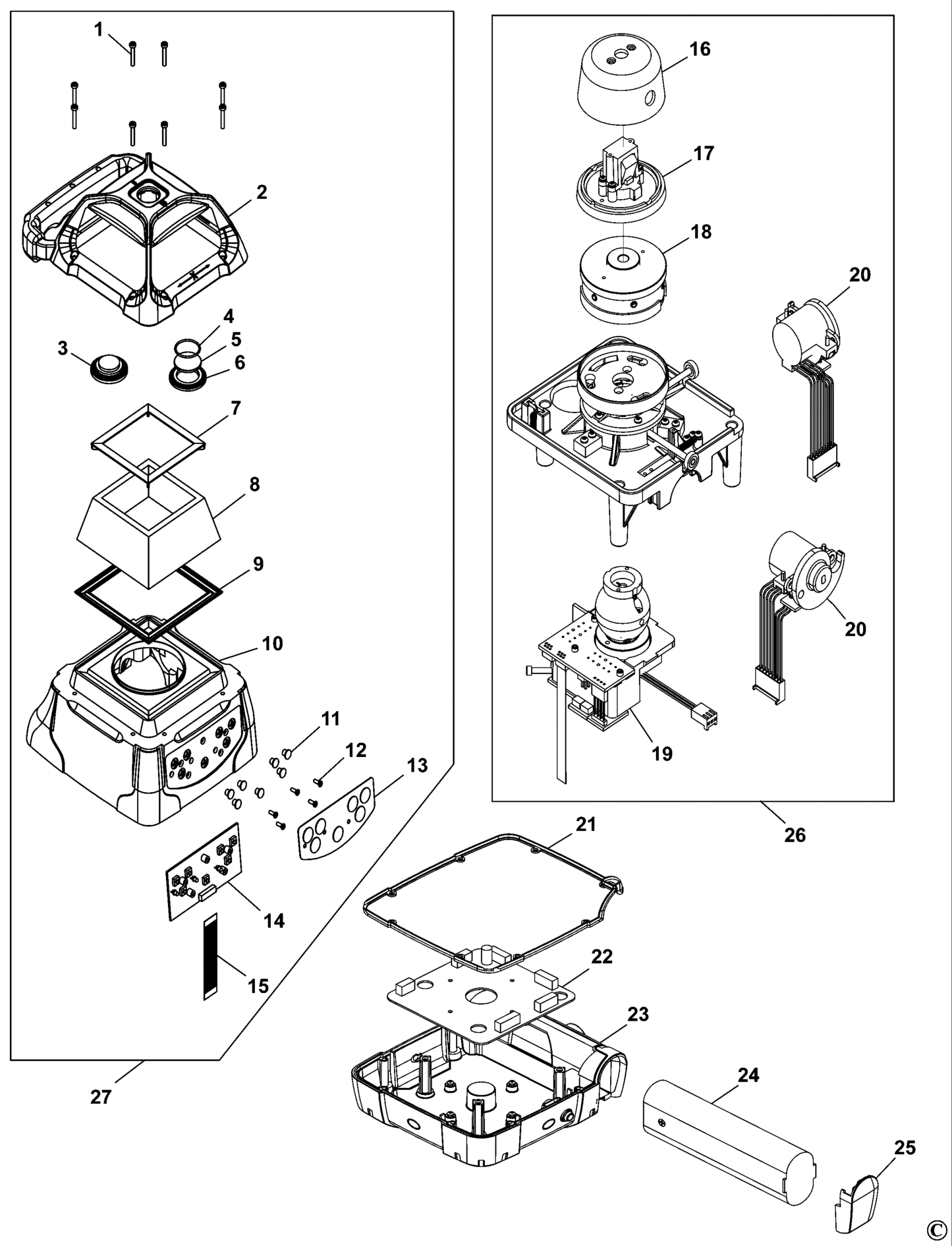 Hans Sauer GmbH - Ersatzteile Stanley (FATMAX) RL250GL-XJ TYPE 1 ...
